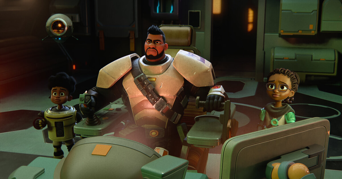 Apollonia Vick’s Star Rises on Netflix Animated Sci-Fi Series, My Dad ...