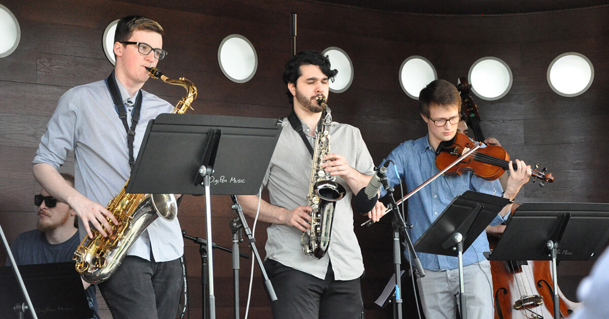 DigiPen Jazz Ensemble Performs at Groundbreaking Ceremony for Redmond's ...