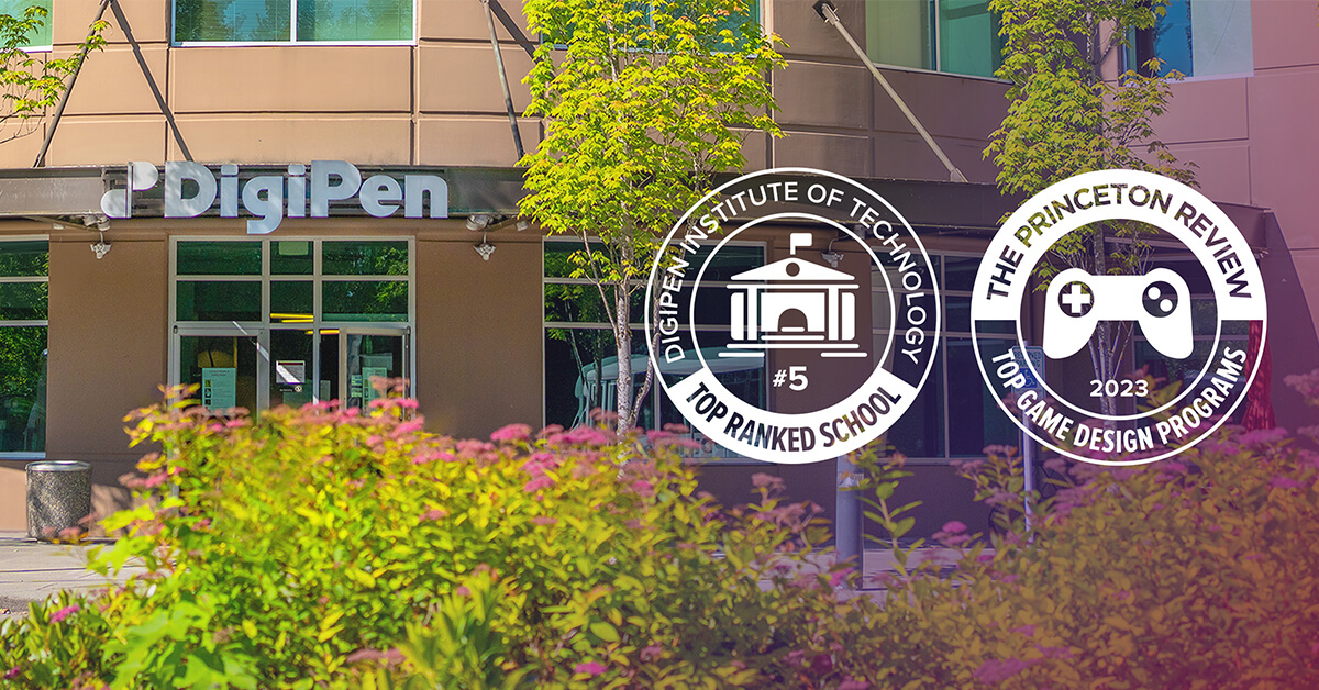 The Princeton Review Names DigiPen a Top 5 Game Design School in 2023 ...